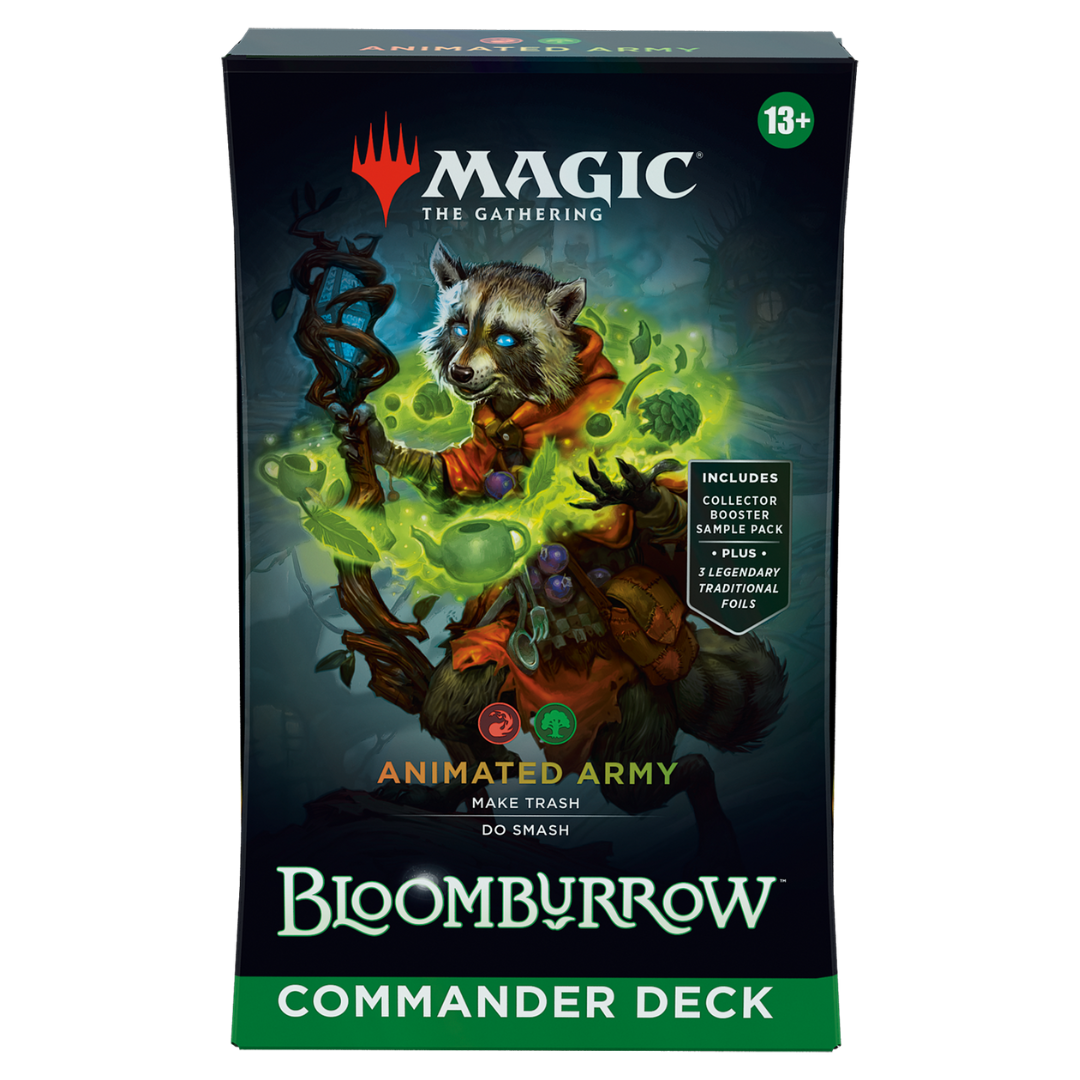 Bloomburrow - Animated Army - Commander Deck - Magic The Gathering ...