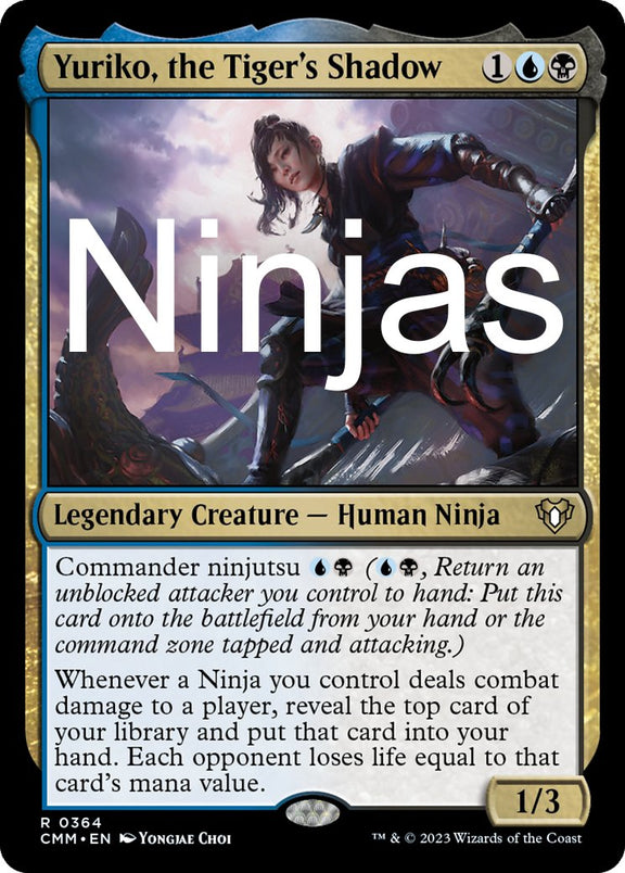 Ninjas - Yuriko, the Tiger's Shadow - Commander Deck - EDH – Crusty Games