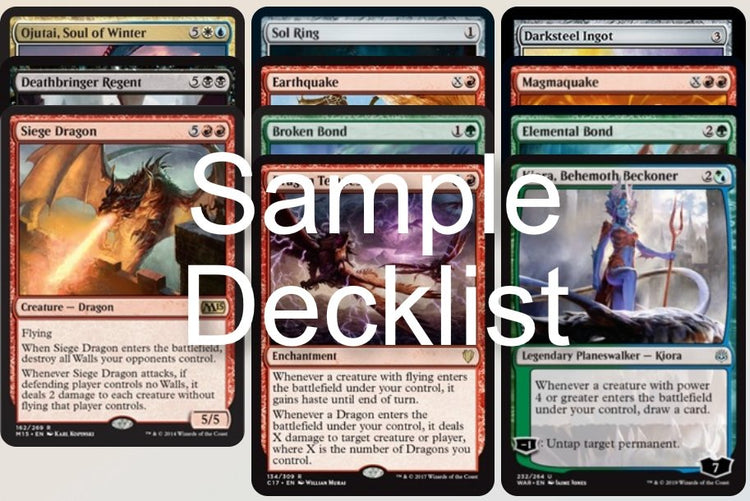 Dragons - The Ur-Dragon - Commander Deck - Classic C17 Art Version ...