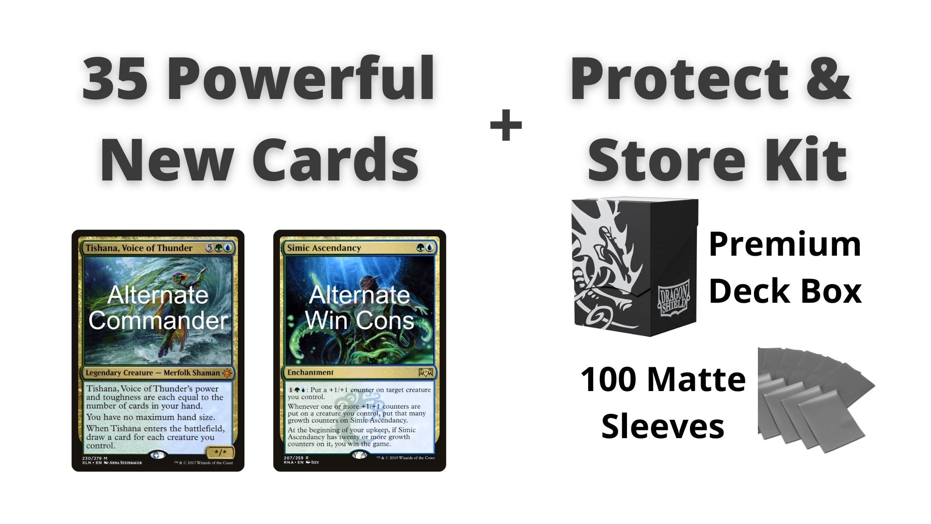 Merfolk Upgrade Kit - 2 Color Simic - Alternate Commander - Tishana, V ...